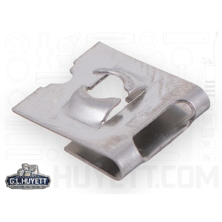 A Raymond Tinnerman U-Clip Panel Thickness .015 - .060 ZE15 EFUC-C22503-014-3B/B | Zoro